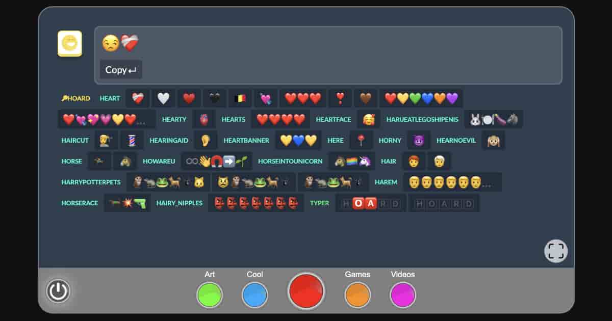 Click the Red Button - Bored Hoard