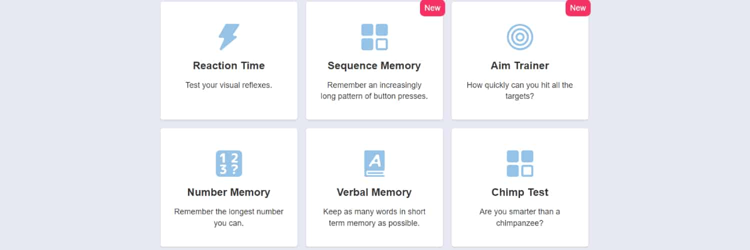 Human Benchmark - Bored Hoard