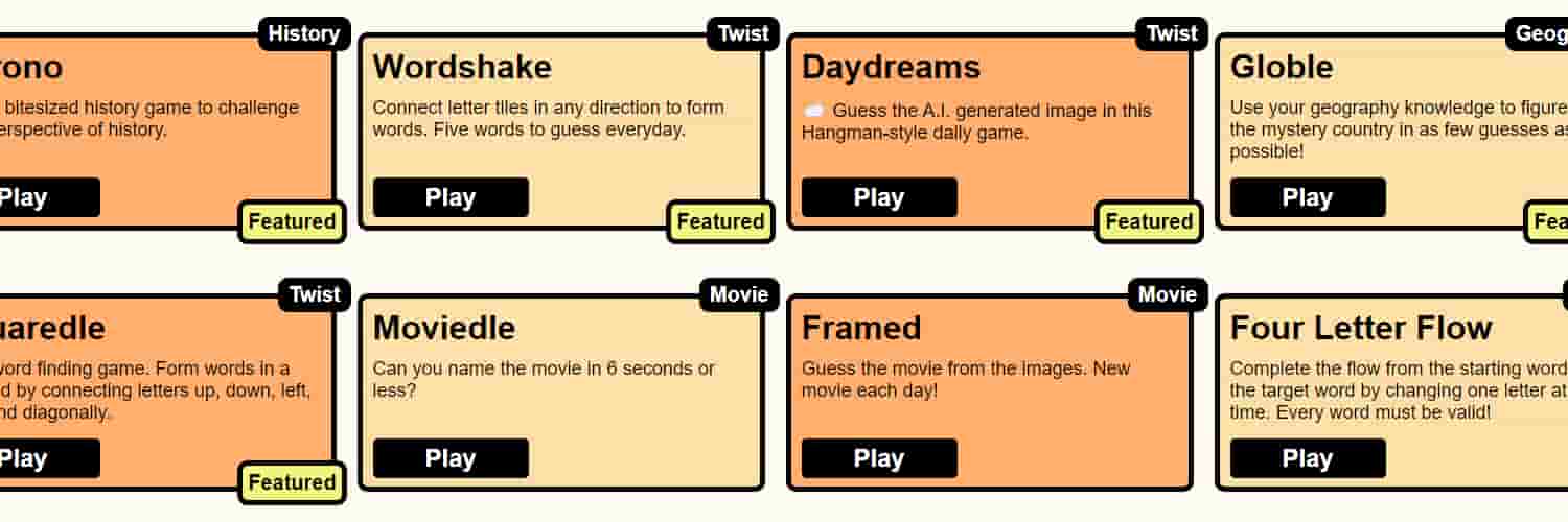 Games Like Wordle - Bored Hoard
