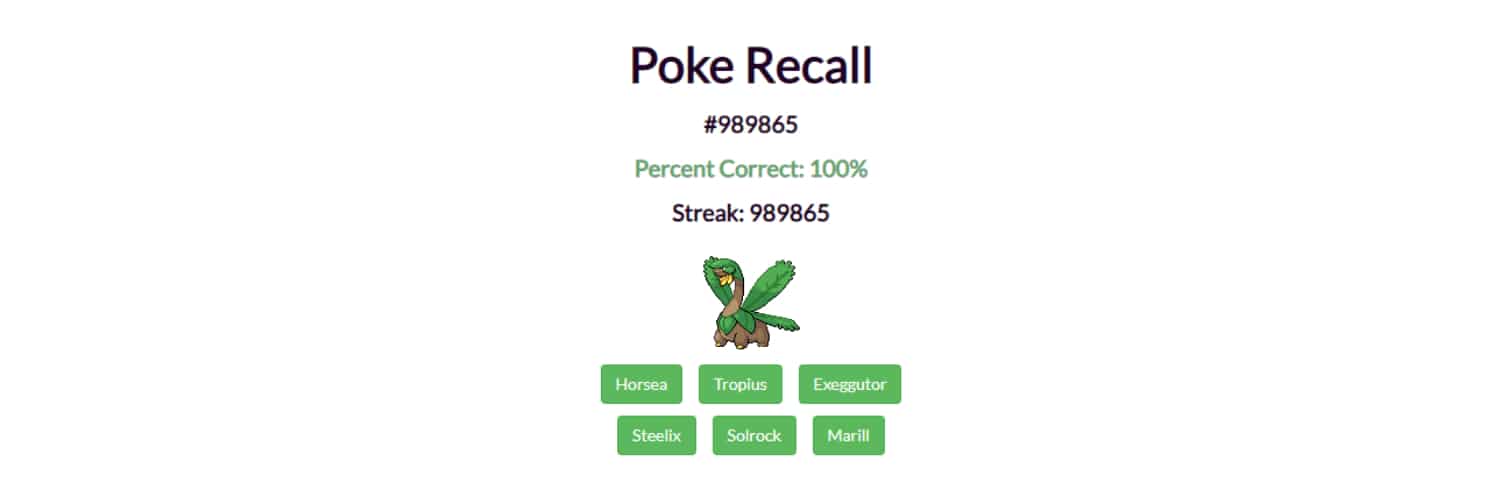 Poke Recall - Bored Hoard